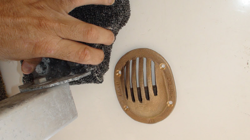 Boat Projects DIY - Thru-hull Scoop Water Intake Fitting Install ...