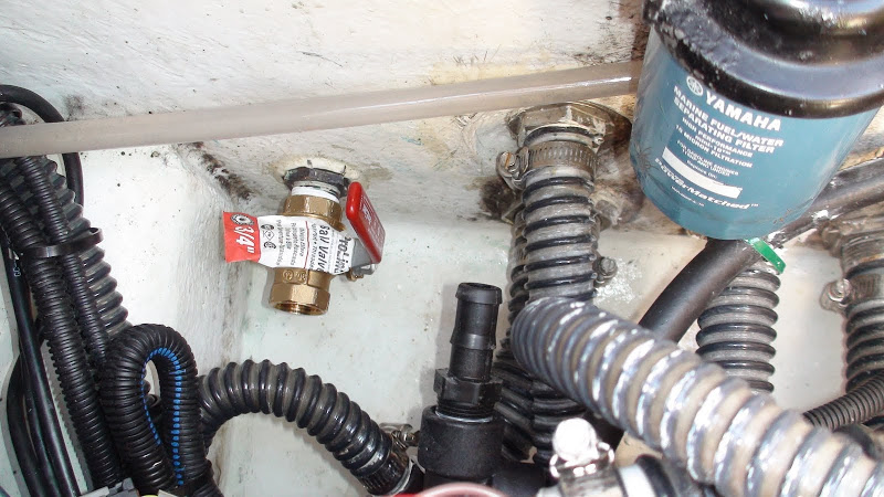 Boat Projects DIY - Thru-hull Scoop Water Intake Fitting Install ...