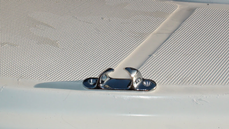 Boat Projects DIY - Adding Some Perko Rope Chocks To The Bow Of My ...