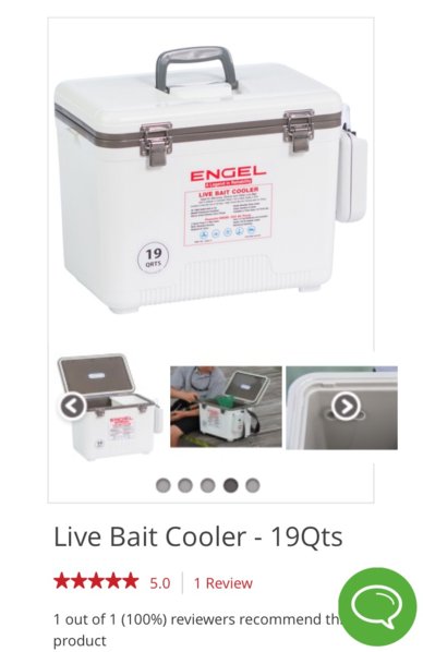 Tackle Gear - Portable Kayak Live-well / Bait Well | ShrimpNFishFlorida ...