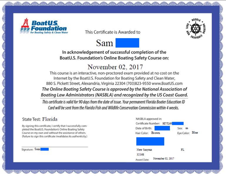 Good To Know - Boatus Has A Free Online Safety Boating Course ...
